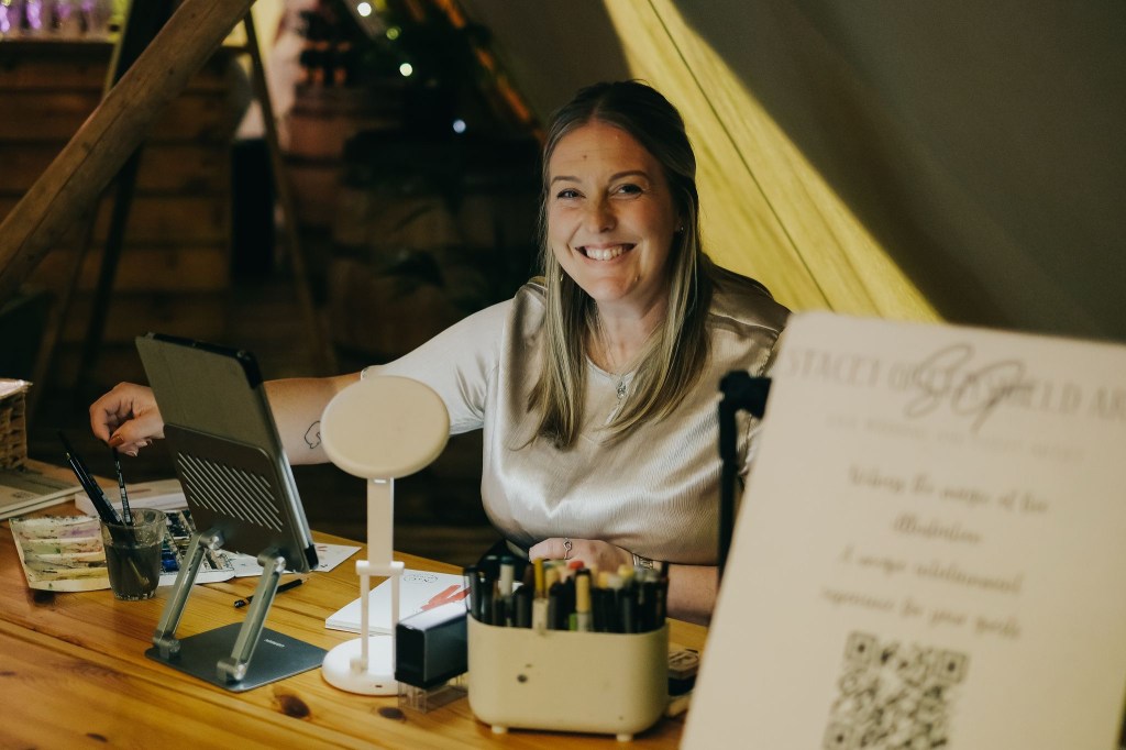 Live Wedding Illustrations – Stacey Greenshield Art